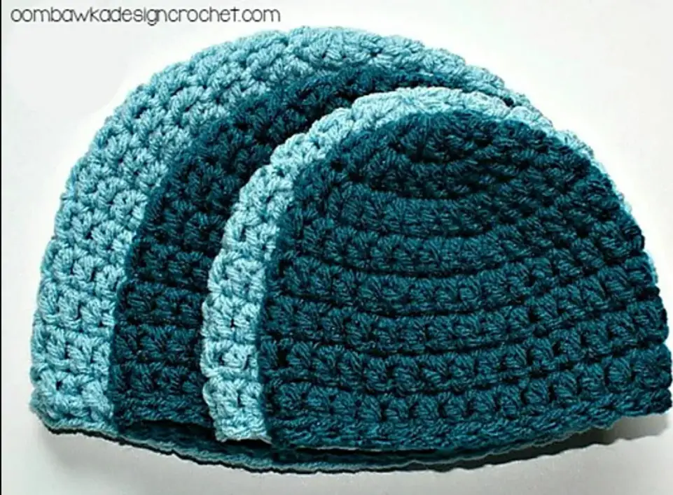 [Free Pattern] Make Your Own Simple Double Crochet Beanie - Knit And ...