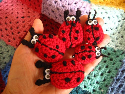 [Free Pattern] Cute Ladybird (Ladybug) Crochet Pattern - Knit And ...