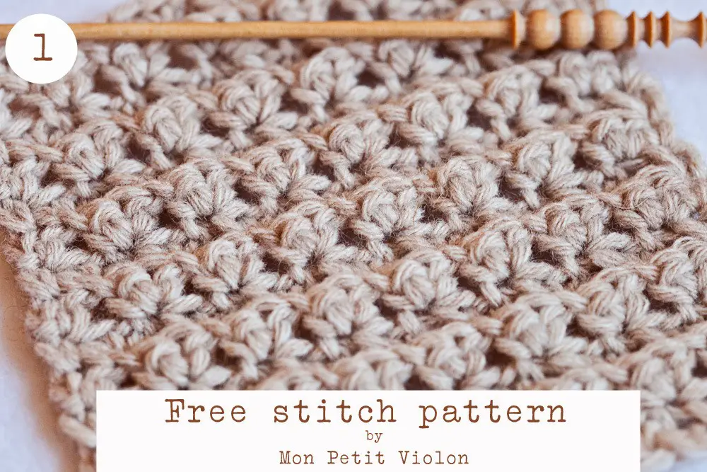 [Written Tutorials] 4 Beautiful And Free Crochet Stitch Patterns ...