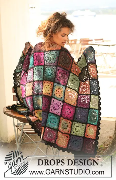 [Free Pattern] Pretty, Nostalgic And Cosy: The Bohemian Oasis Blanket ...