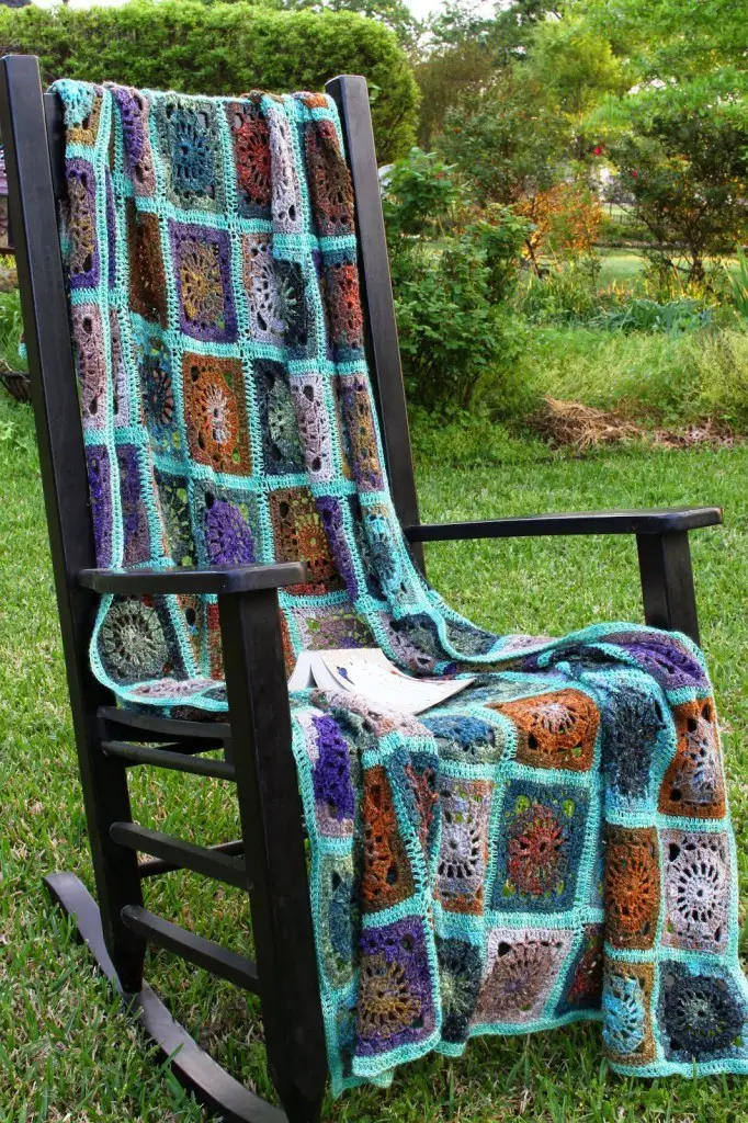 [Free Pattern] Pretty, Nostalgic And Cosy: The Bohemian Oasis Blanket ...