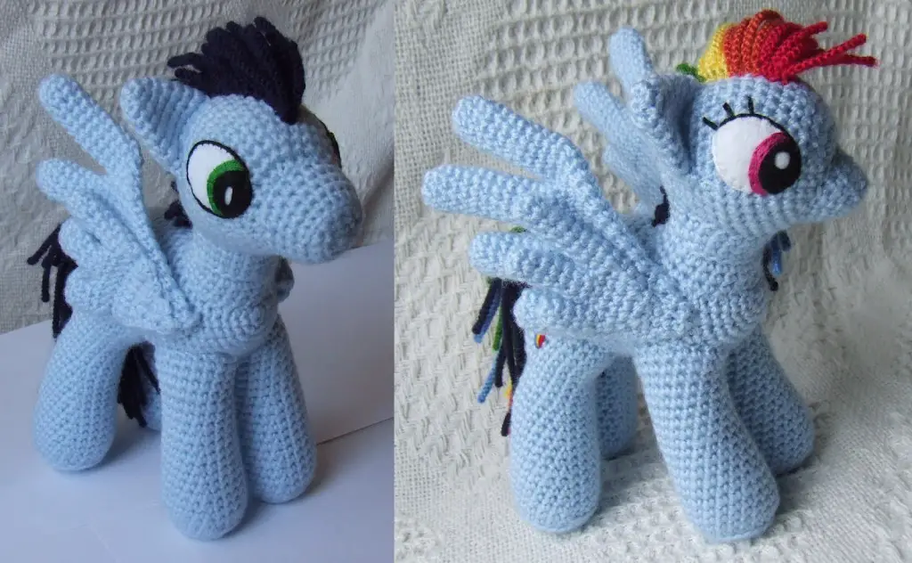 [Free Pattern] Cute Ponies For Kids Who Love \"My Little Pony\" - Daily ...