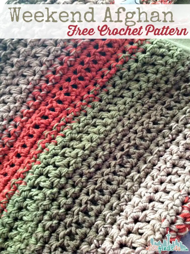 [Free Pattern] Fast And Easy Weekend Afghan - Daily Crochet