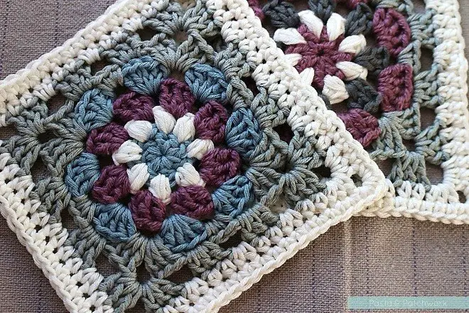 [Free Pattern] Amazingly Beautiful Lily Pad Granny Square