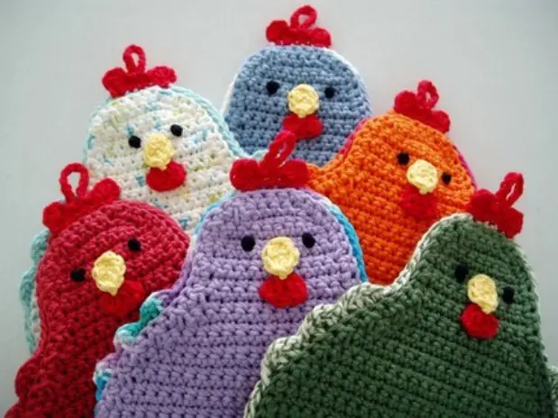 Adorable Little Chicken Potholder To Brighten Up Your Kitchen! - Daily ...