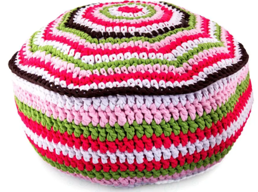 [Free Pattern] Add Interest To Your Décor With This Striped Crochet ...