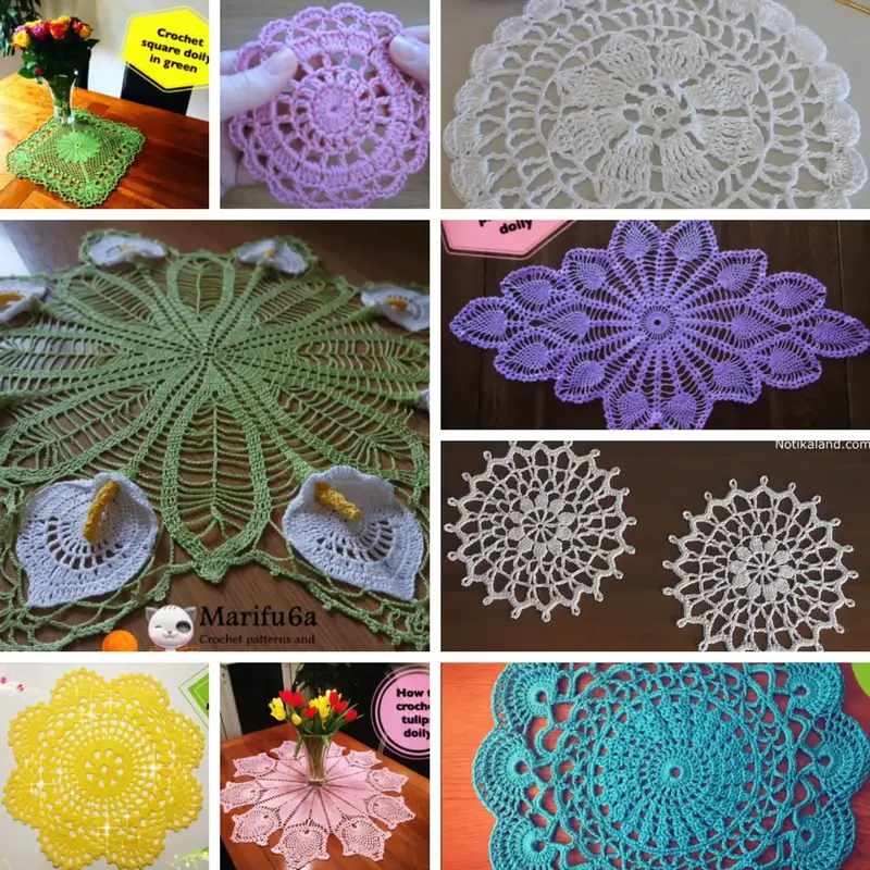 21 Free Crochet Doily Patterns- Beginner to Advanced Designs