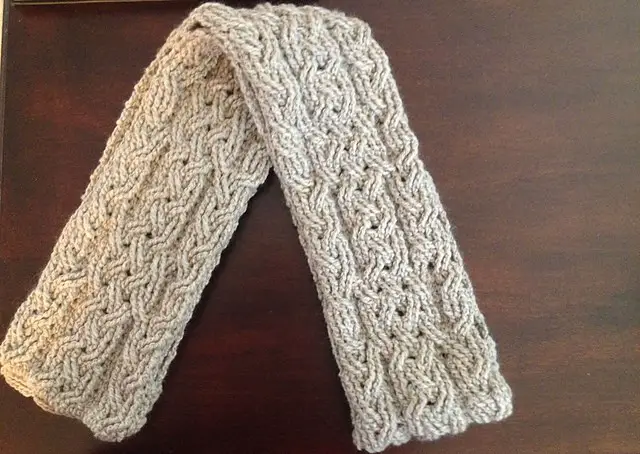 [Free Pattern Until 2/2/2016] Lovely Crochet Cable Scarf Pattern ...