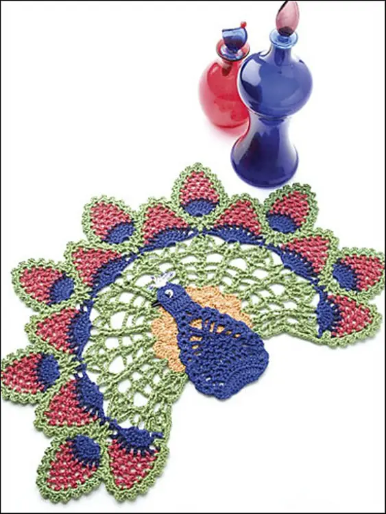 [No Longer Online] This Is The Perfect Peacock Doily For Your Home ...