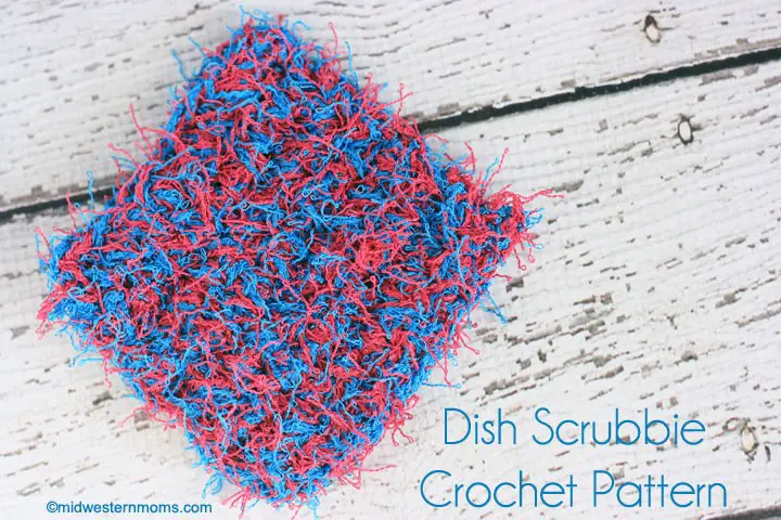 [Free Pattern] Easy Dish Scrubbie Crochet Pattern (And It Doesn’t ...