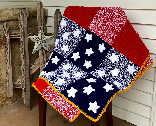 [Free Pattern] Brilliant Way To Crochet A Gorgeous Patchwork Spangled ...