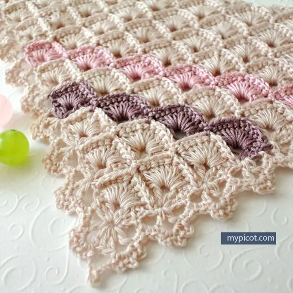 [Free Pattern] Learn A New Crochet Stitch: Triangle Shawl Box Stitch ...