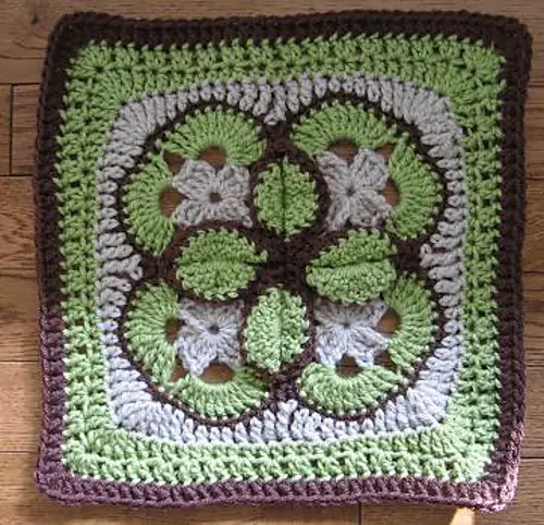 [Free Pattern] Super-Clever Starburst Afghan Block Pattern With Such An ...
