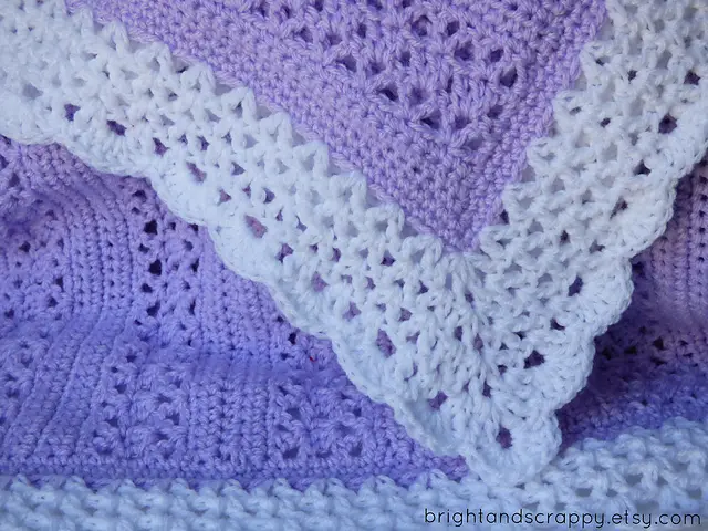 [Free Pattern] Quick, Easy And Beautiful Adeline Baby Blanket - Daily ...