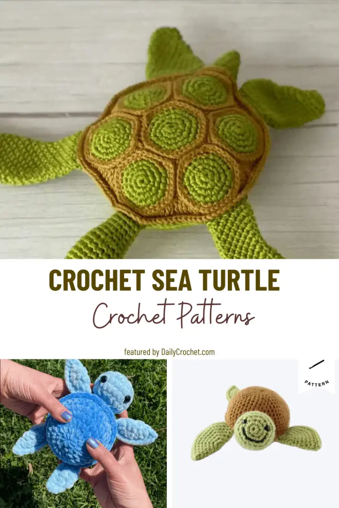 Crochet Sea Turtle Patterns for Every Skill Level - Daily Crochet