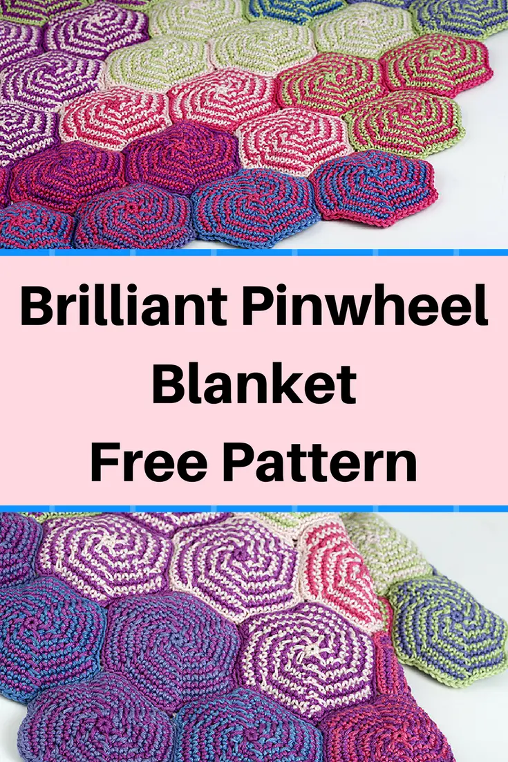 [Free Pattern] Brilliant Pinwheel Blanket Pattern To Free Up Some Space ...