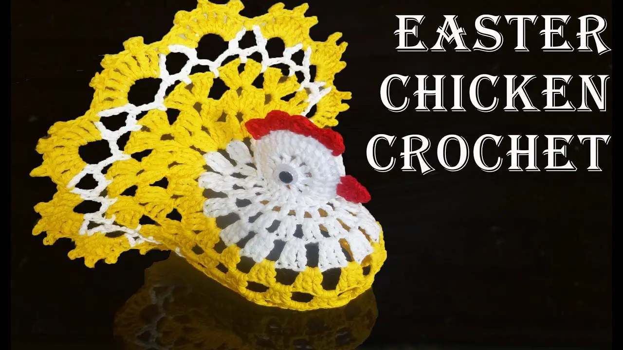[Free Pattern] Incredible Cute And Clever Crochet Chicken Doily - Daily ...