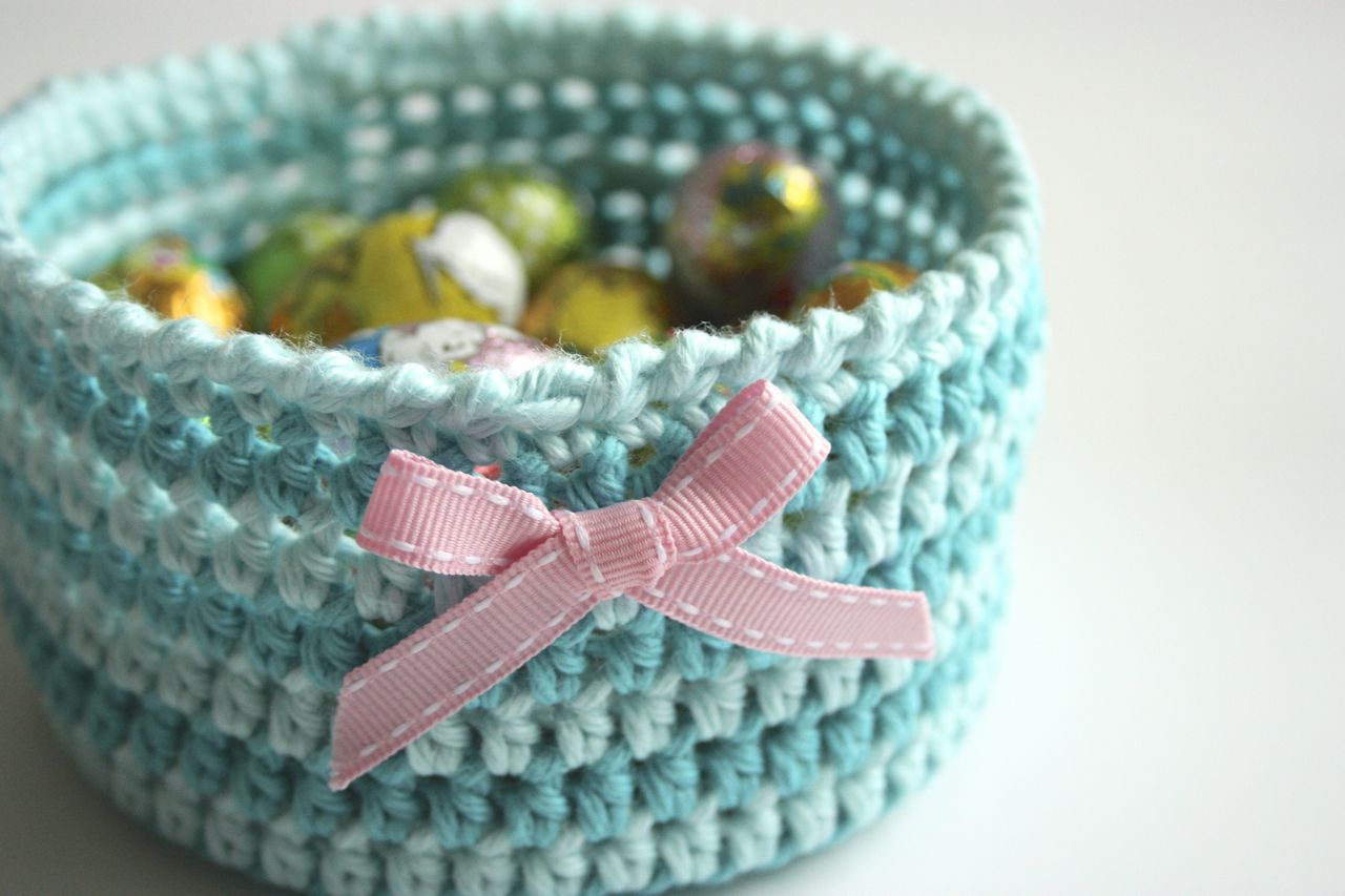 10 Free Crochet Basket Patterns for Beginners - Daily Crochet