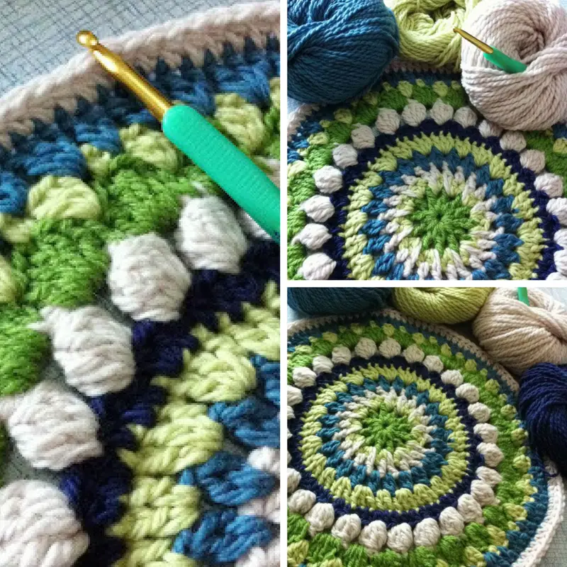 7 Free Crochet Rug Patterns That Add Life To Your Home- DailyCrochet