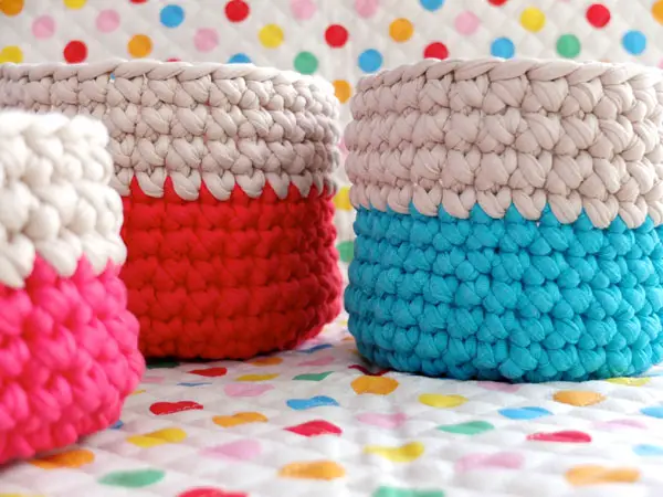 10 Free Crochet Basket Patterns for Beginners - Daily Crochet