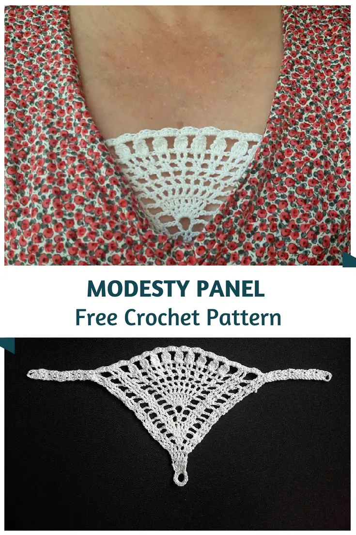 Modesty Panel Free Crochet Pattern- Knit And Crochet Daily