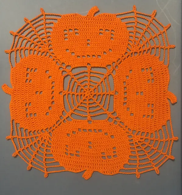 Free Halloween Crochet Doily Patterns - Daily Crochet