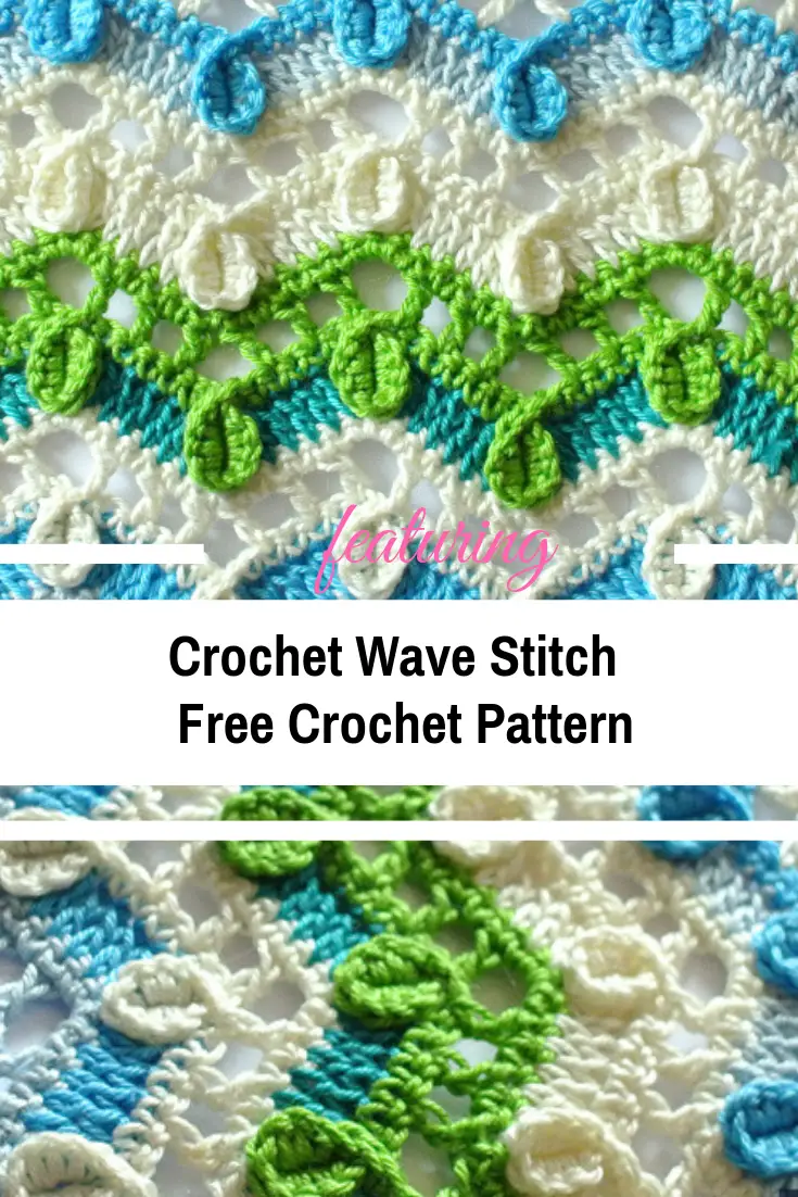 Learn A New Crochet Stitch: Crochet Wave Stitch - Daily Crochet