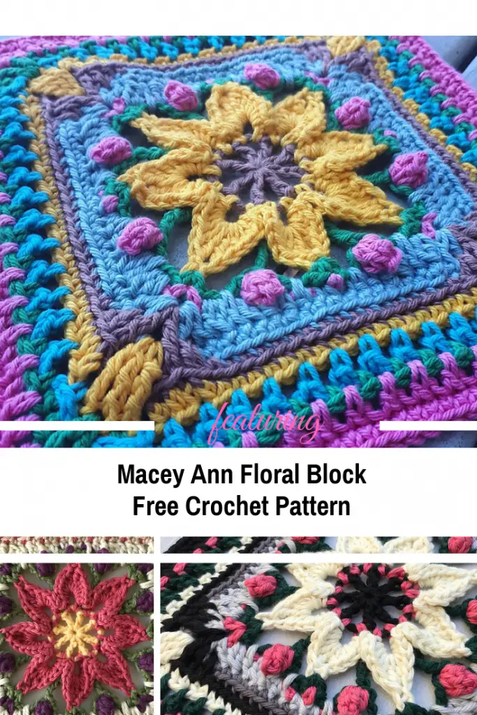 Gorgeous Floral Block For Blankets To Treasure Forever And Ever ...