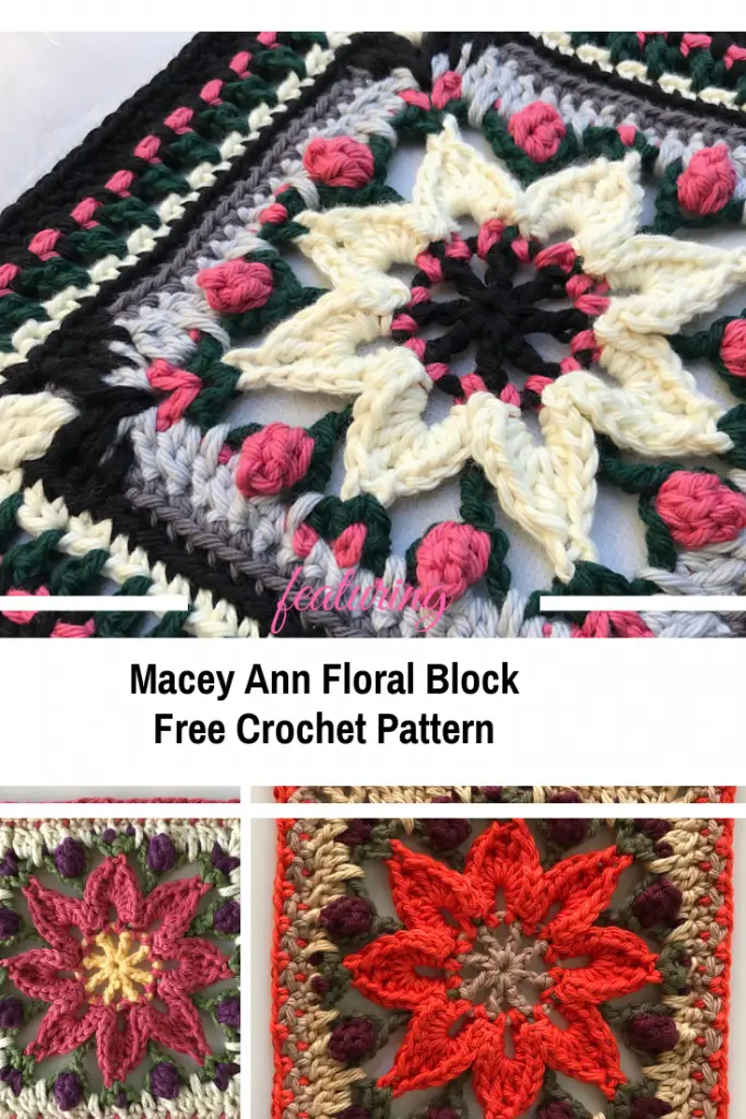 Gorgeous Floral Block For Blankets To Treasure Forever And Ever ...