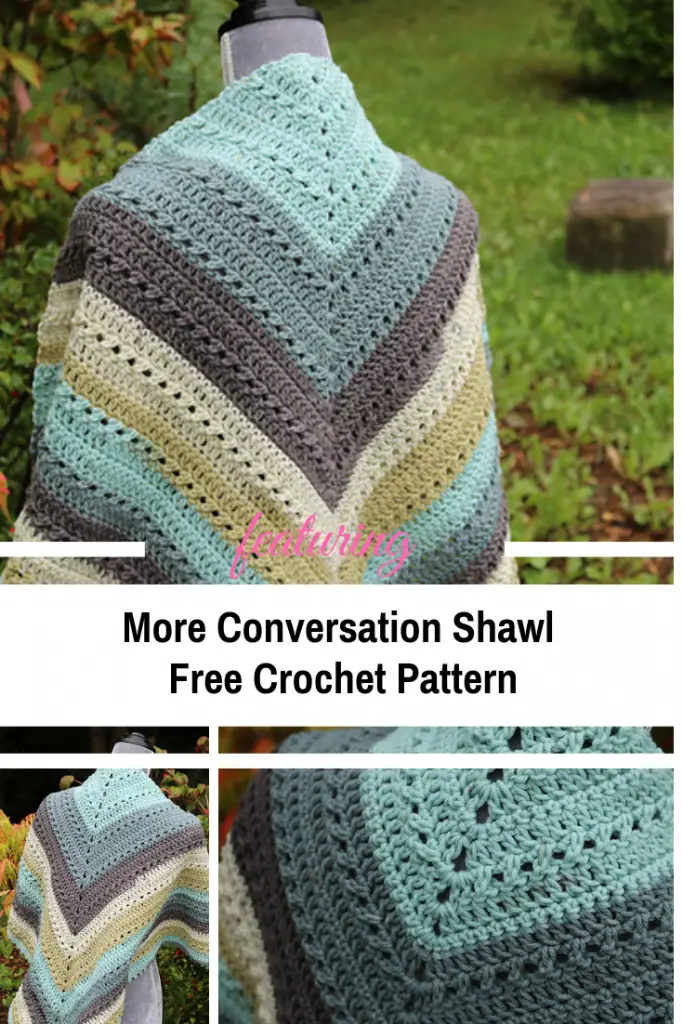 Easy Crochet Prayer Shawl With An Easy Repeat Pattern - Daily Crochet