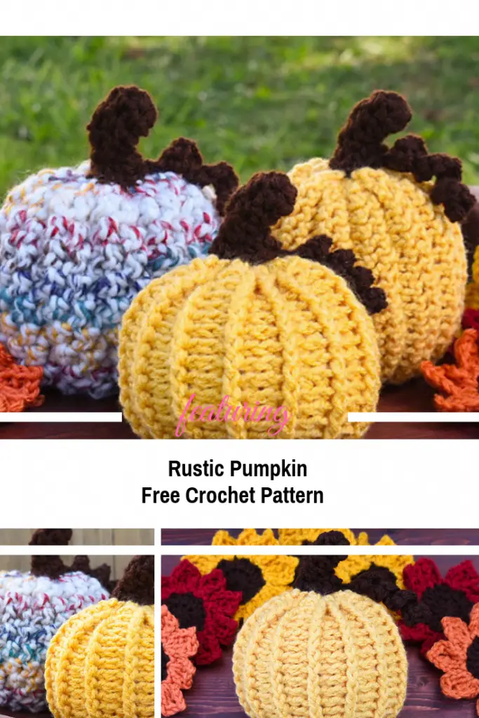 10 Easy Free Crochet Pumpkin Patterns - Daily Crochet