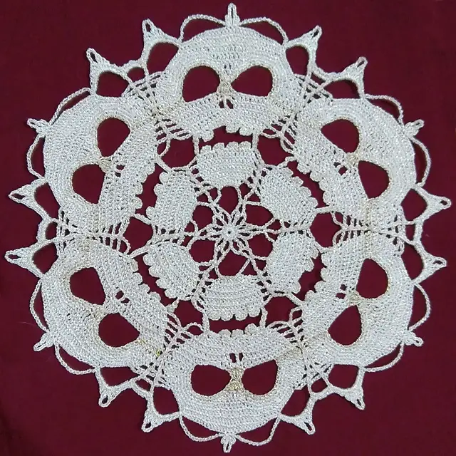 Free Halloween Crochet Doily Patterns - Daily Crochet