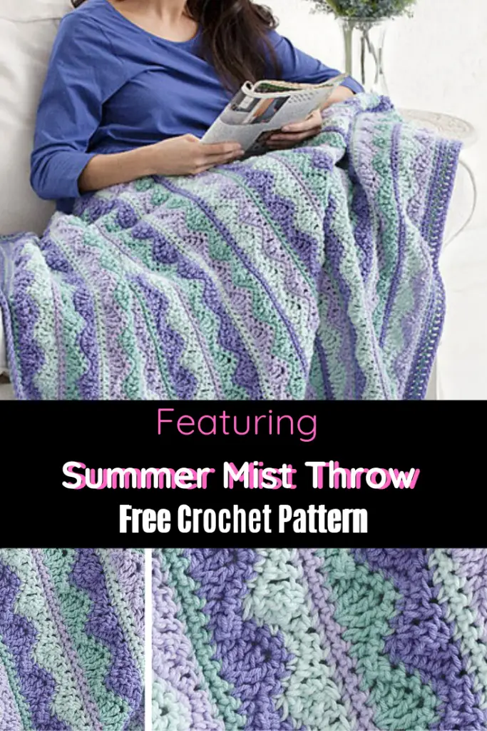 Lovely, Quick And Easy Crochet Throw Pattern - Daily Crochet
