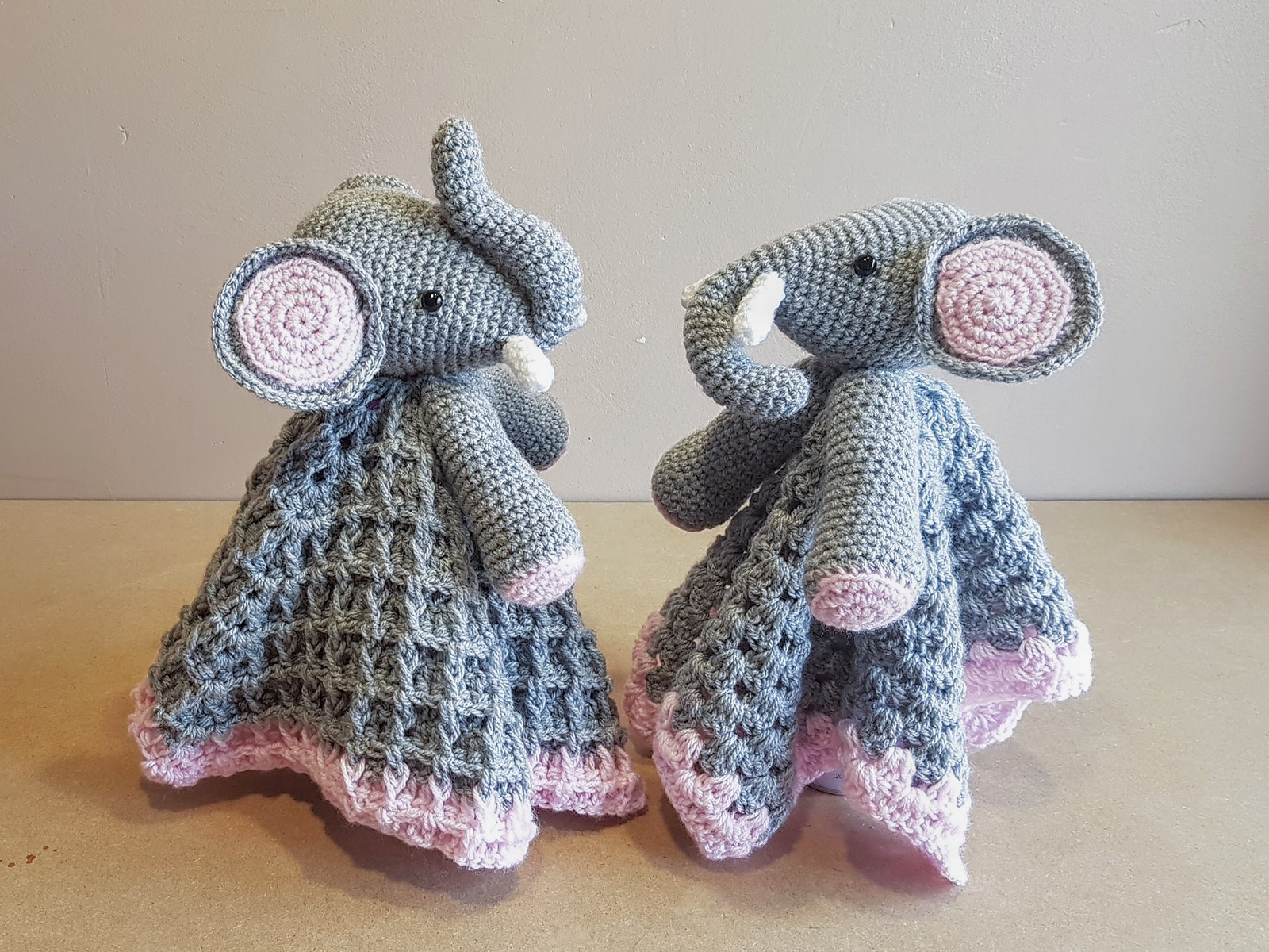 [Paid Pattern] Adorable Elephant Lovey Crochet Pattern To Crochet A ...