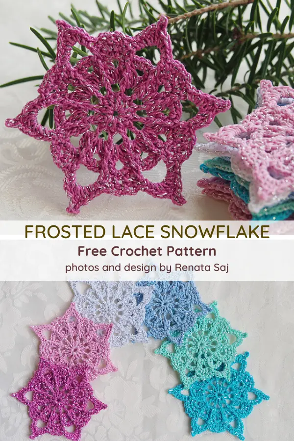 Flower Star Snowflake Pattern You\'ll Love, Love, Love! - Daily Crochet