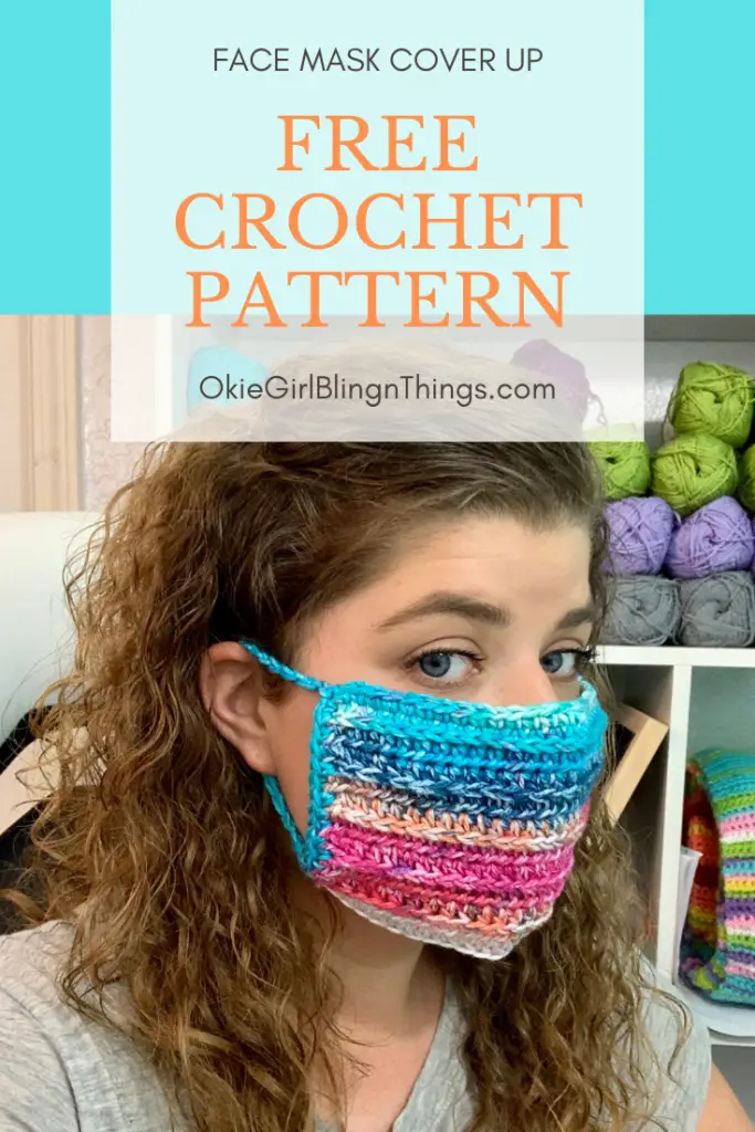 DIY Face Mask Cover Up Free Crochet Pattern - Daily Crochet