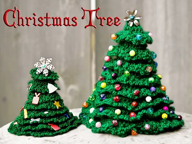 Crochet Christmas Trees Free Patterns - Daily Crochet