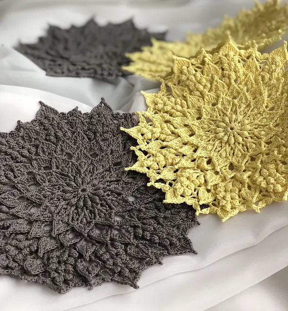 Gorgeous Crochet Flower Doily Pattern - Daily Crochet