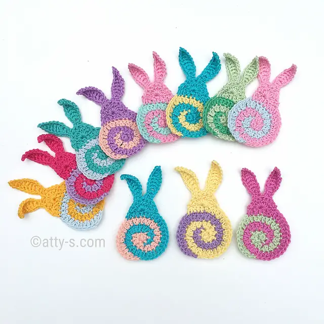 Swirly Free Bunny Crochet Pattern For Easter - Daily Crochet