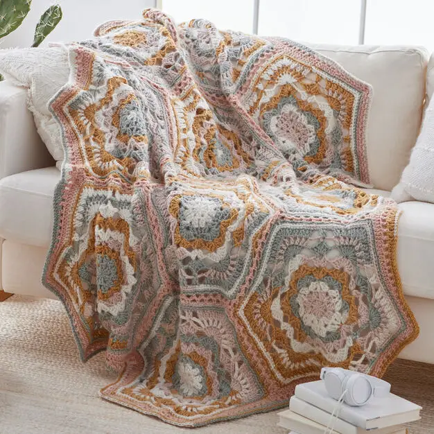 Fabulous Throw Blanket Crochet Pattern - Daily Crochet