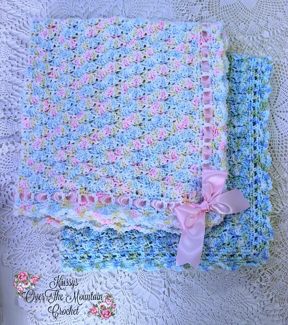 Beautiful Shells Blanket Written Pattern