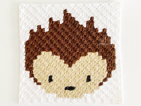 C2C Hedgehog- Free Graphgan Patterns - Daily Crochet