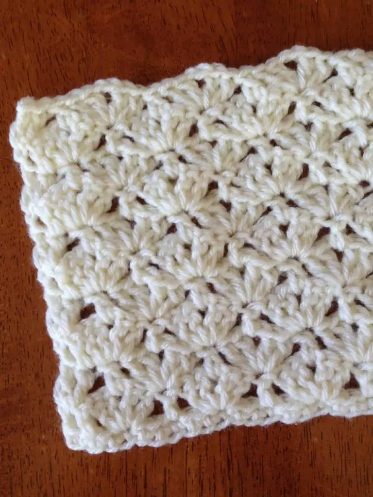 Crochet Fan Stitch: 6 Super Fast Crochet Stitches For Blankets