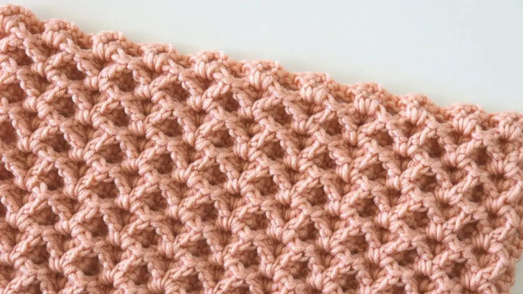 3D Diamond Shell Stitch Made Easy For Beginners - Daily Crochet
