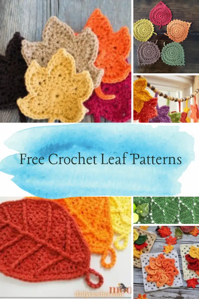 Leaf Coaster Crochet Pattern-Super Fast And Easy! - Daily Crochet