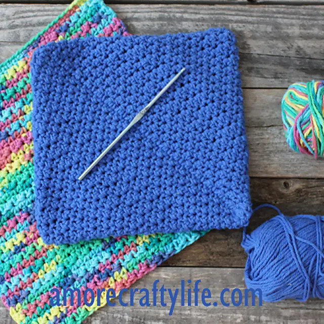 Crocheted Potholders Double Thickness Pattern - Daily Crochet