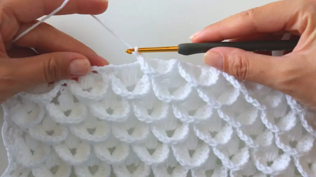 Types Of Crochet Shell Stitches: Puffs And Shells - Daily Crochet