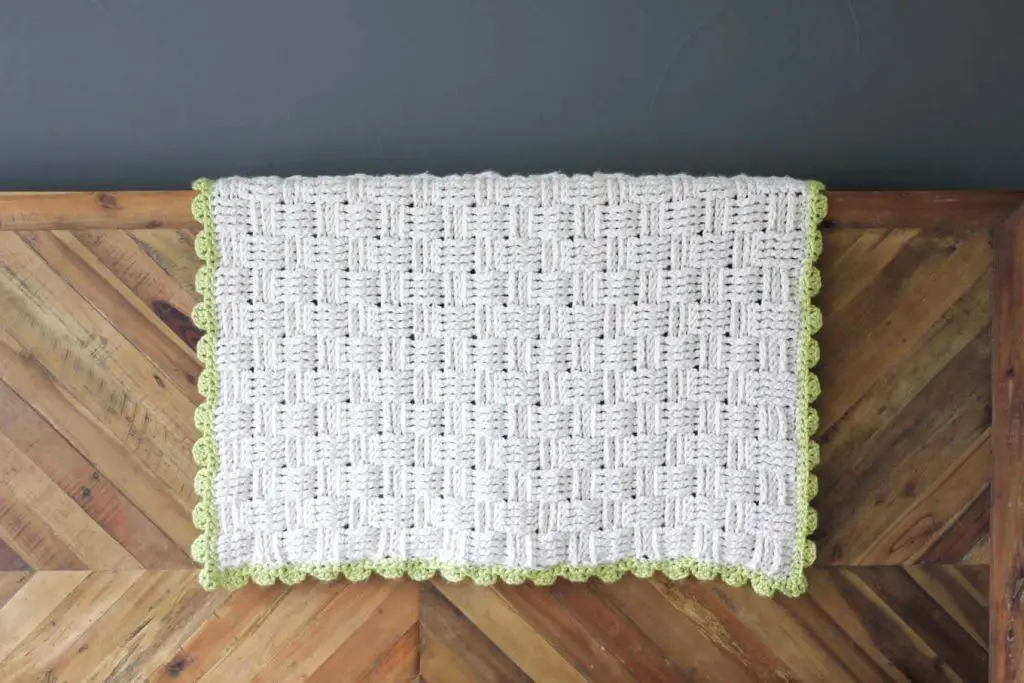 Basket Weave Crochet Stitch: Written Pattern and Photo Tutorial