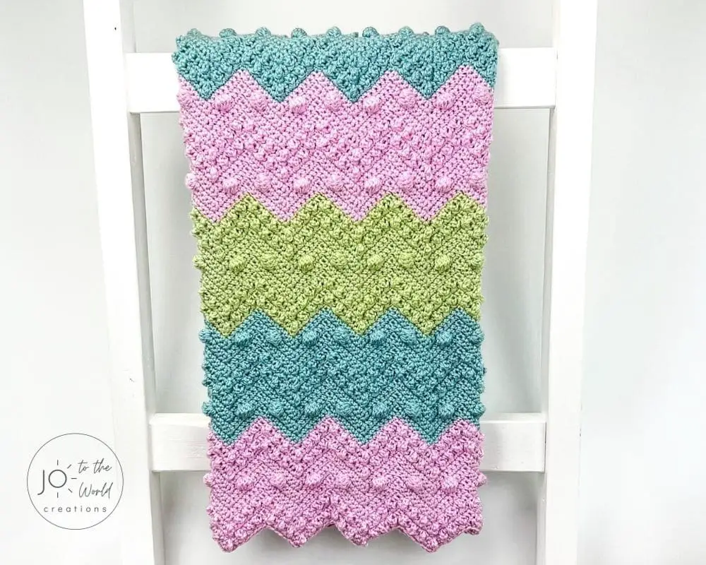 Free Crochet Chevron Blanket Patterns For Beginners-Simple & Easy