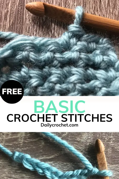 6 Basic Crochet Stitches for Beginners - Daily Crochet